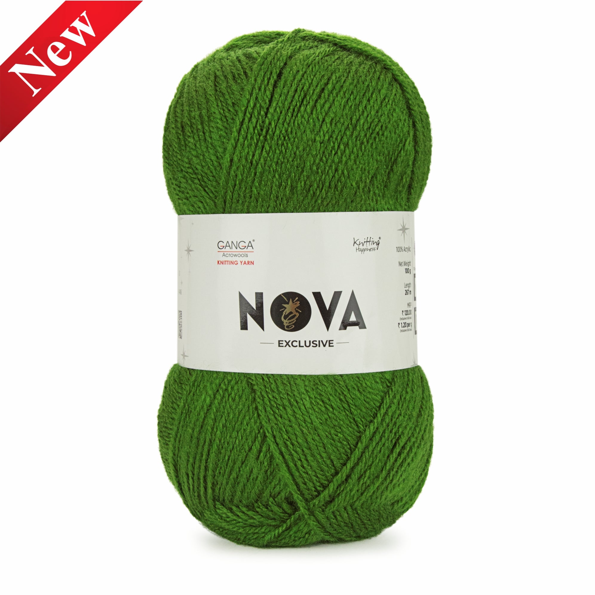 Ganga Acrowools Knitting Yarn - Knitting Happiness