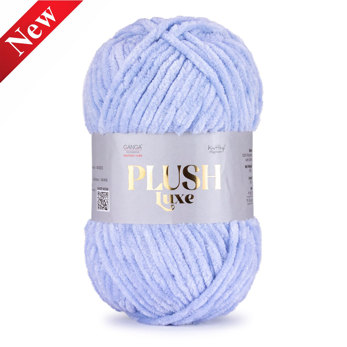 Plush Luxe Chenille Yarn - Knitting Happiness
