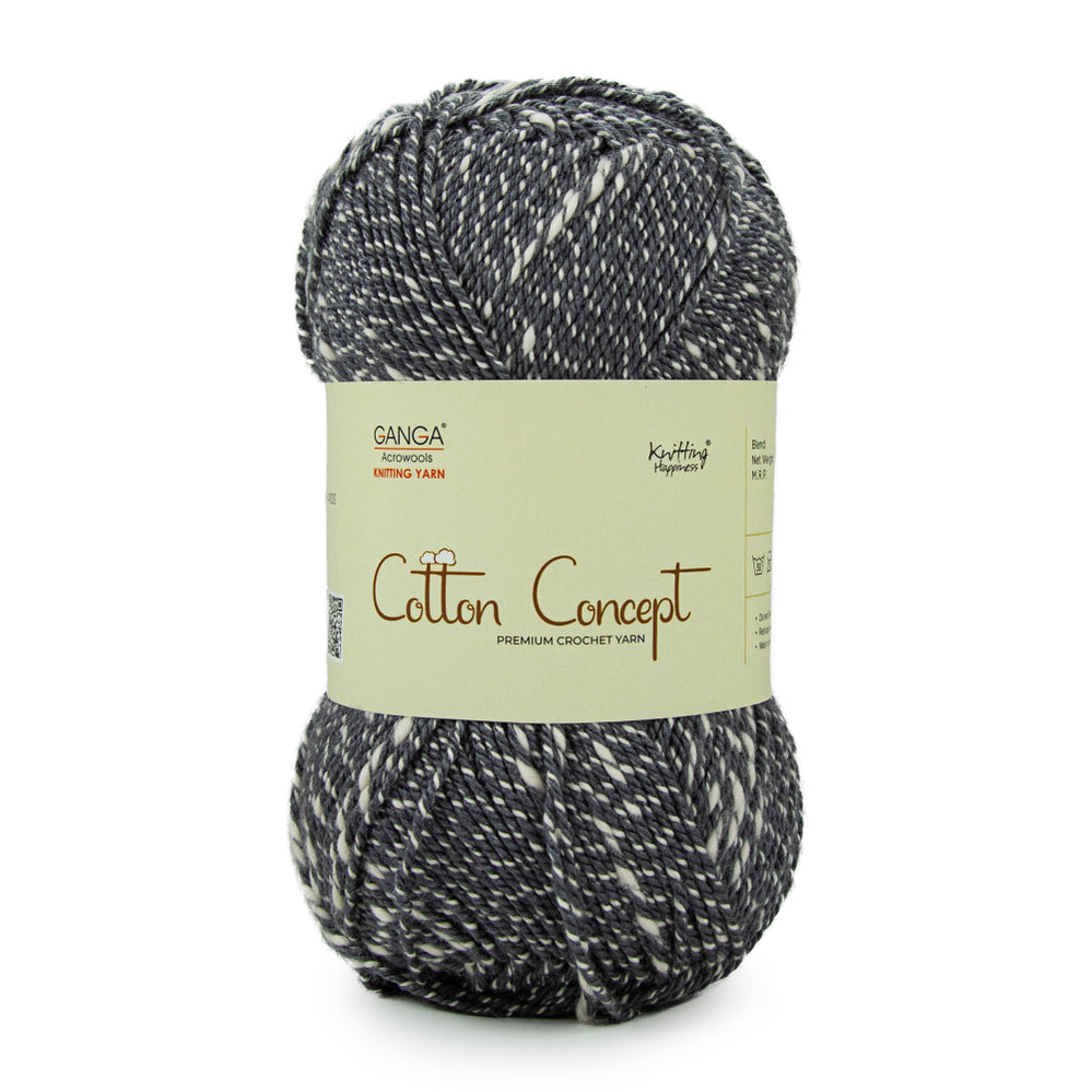 Cotton Concept Premium Crochet Yarn - Knitting Happiness