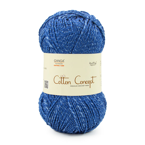 Cotton Concept Premium Crochet Yarn - Knitting Happiness