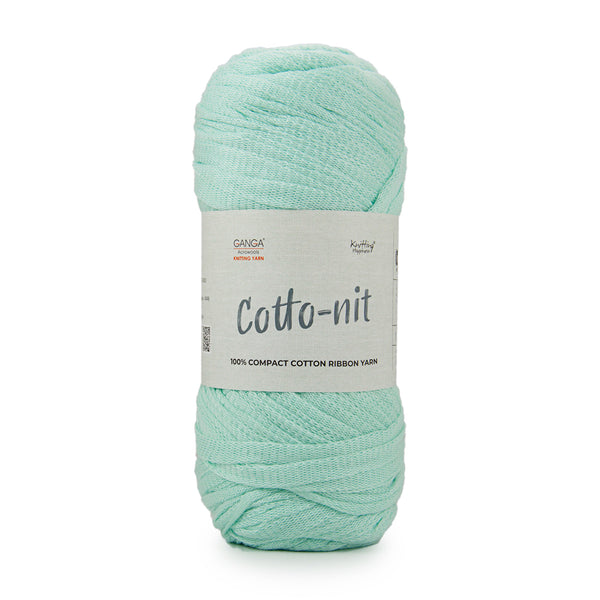 Cotto-nit Compact Cotton Ribbon Yarn - Knitting Happiness