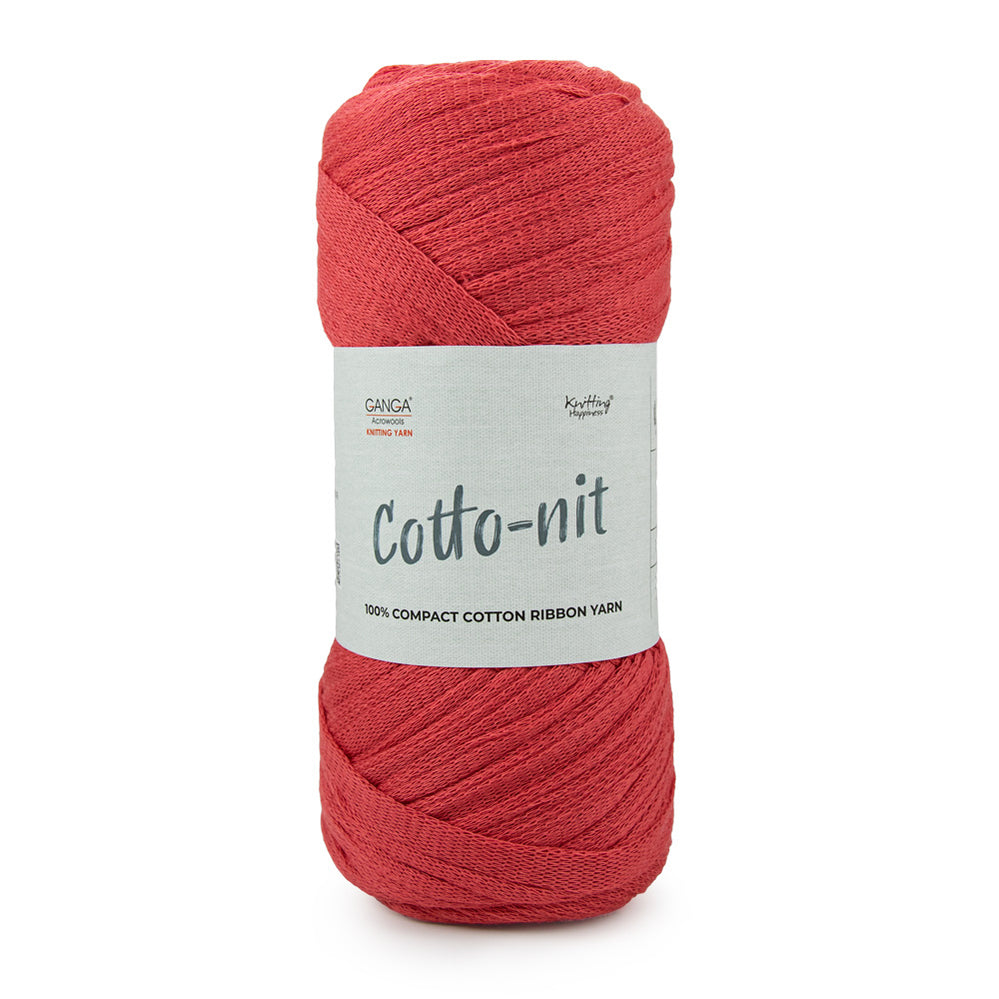 Cotto-nit Compact Cotton Ribbon Yarn - Knitting Happiness