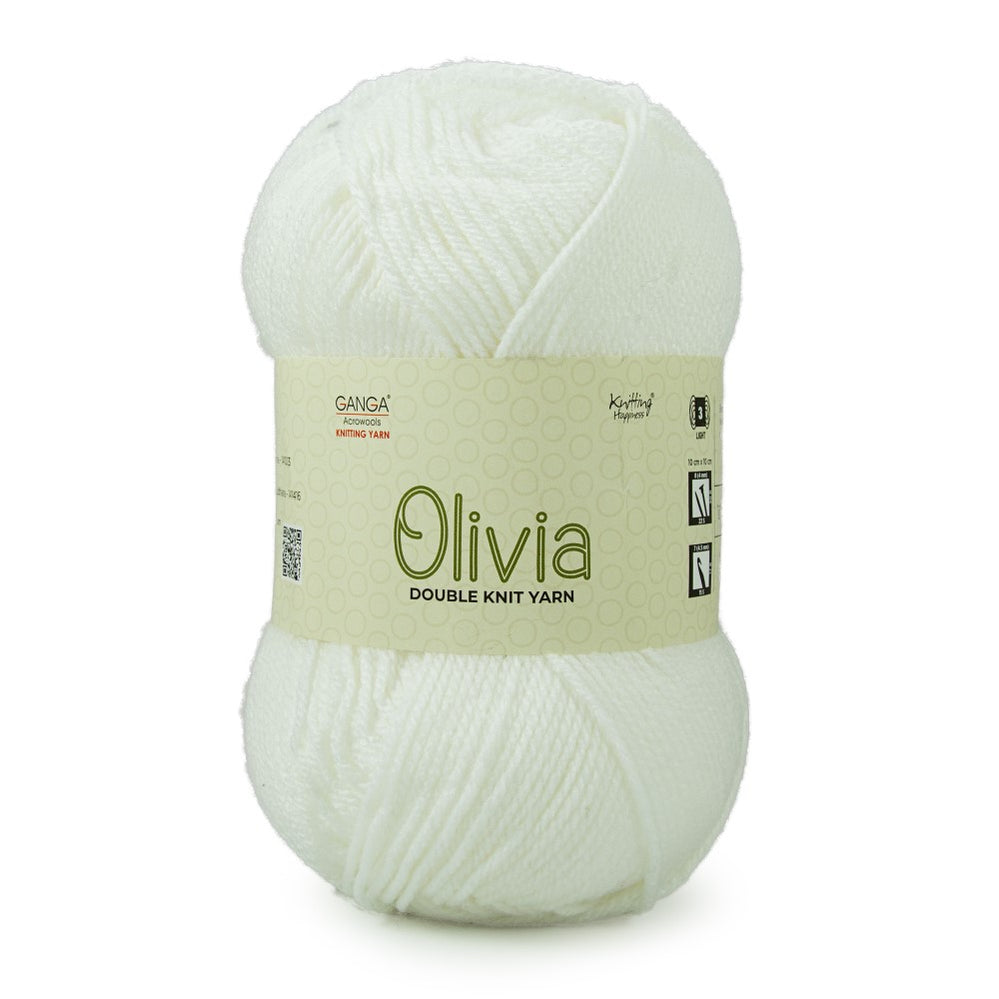 Olivia Double Knit Yarn - Knitting Happiness