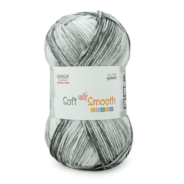 Soft N Smooth Ombre Yarn - Knitting Happiness